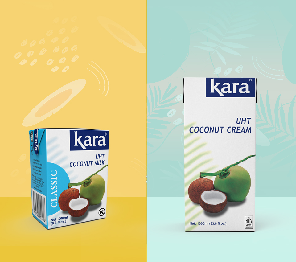 Coconut Cream, Milk, Water & Oil Singapore - KARA